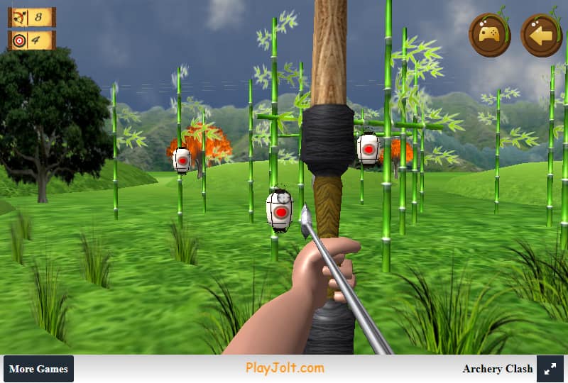 アーチェリークラッシュ - 無料オンラインゲーム | FunnyGames